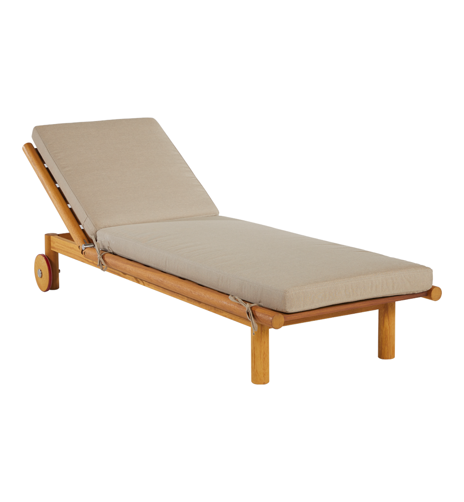 Icon Iroko Sunbed | Leo Concept